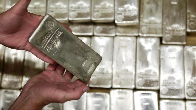 Silver soars ₹9,350 to record ₹2.36 lakh/kg in Delhi;...